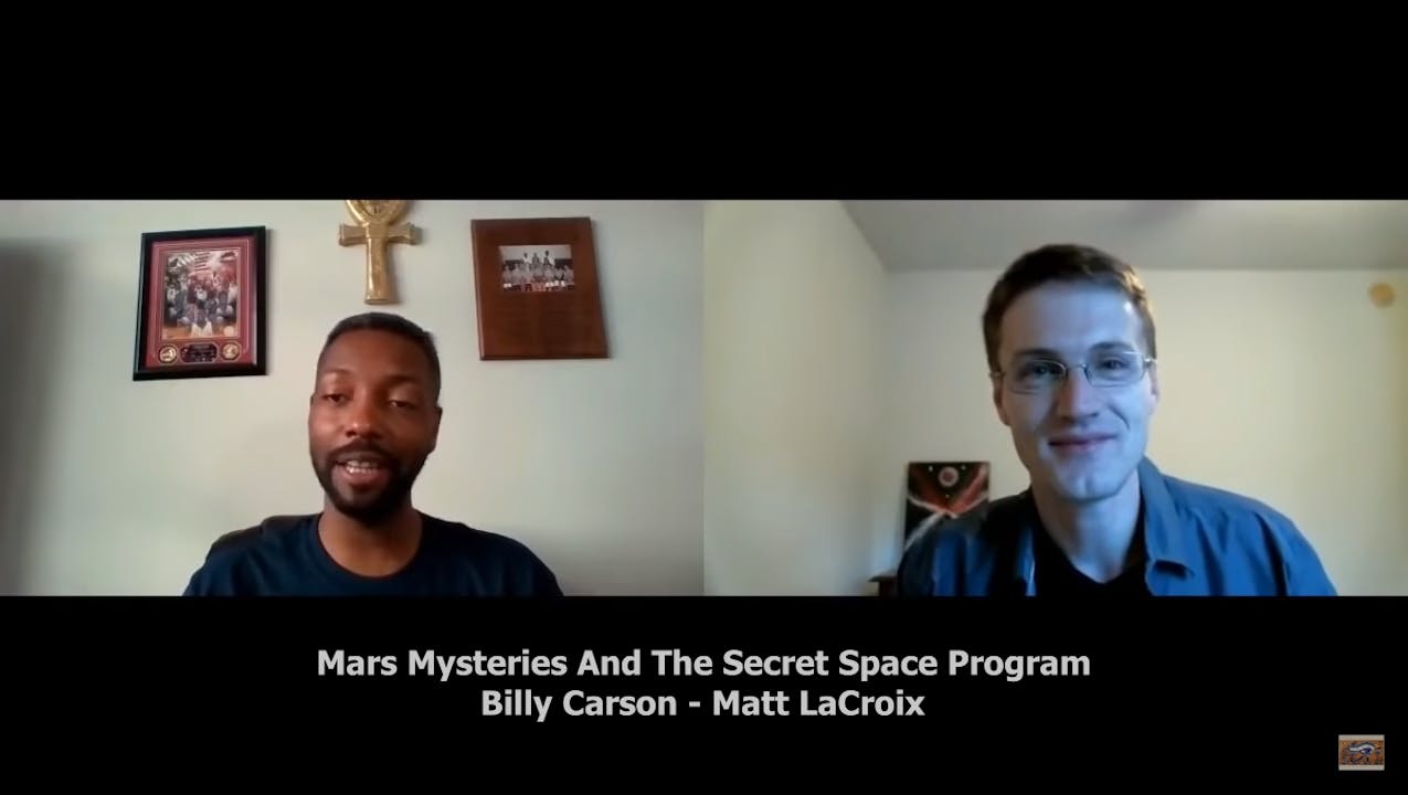 Mars Mysteries And The Secret Space Program - Billy Carson - Matt ...