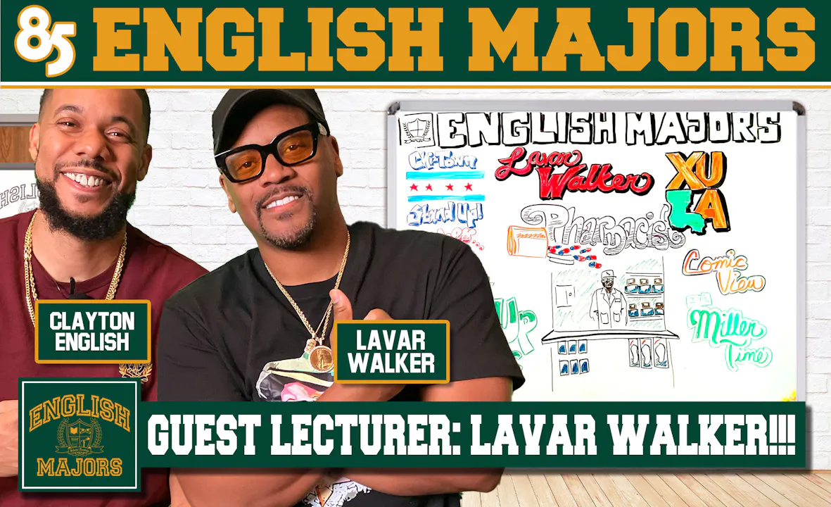 LAVAR WALKER | ENGLISH MAJORS | SEASON 2 | EP 039 - NEW RELEASES ...