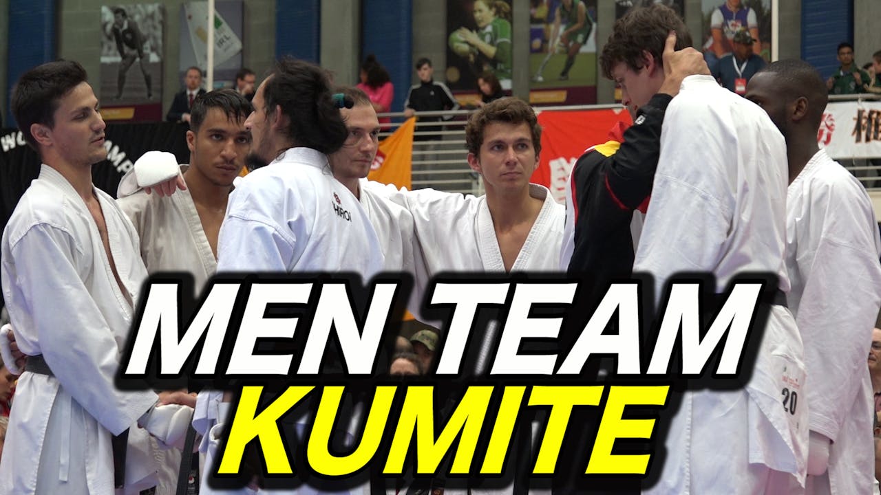 2017 JKA WOLRDS MEN TEAM KUMITE - Kuro-Obi World