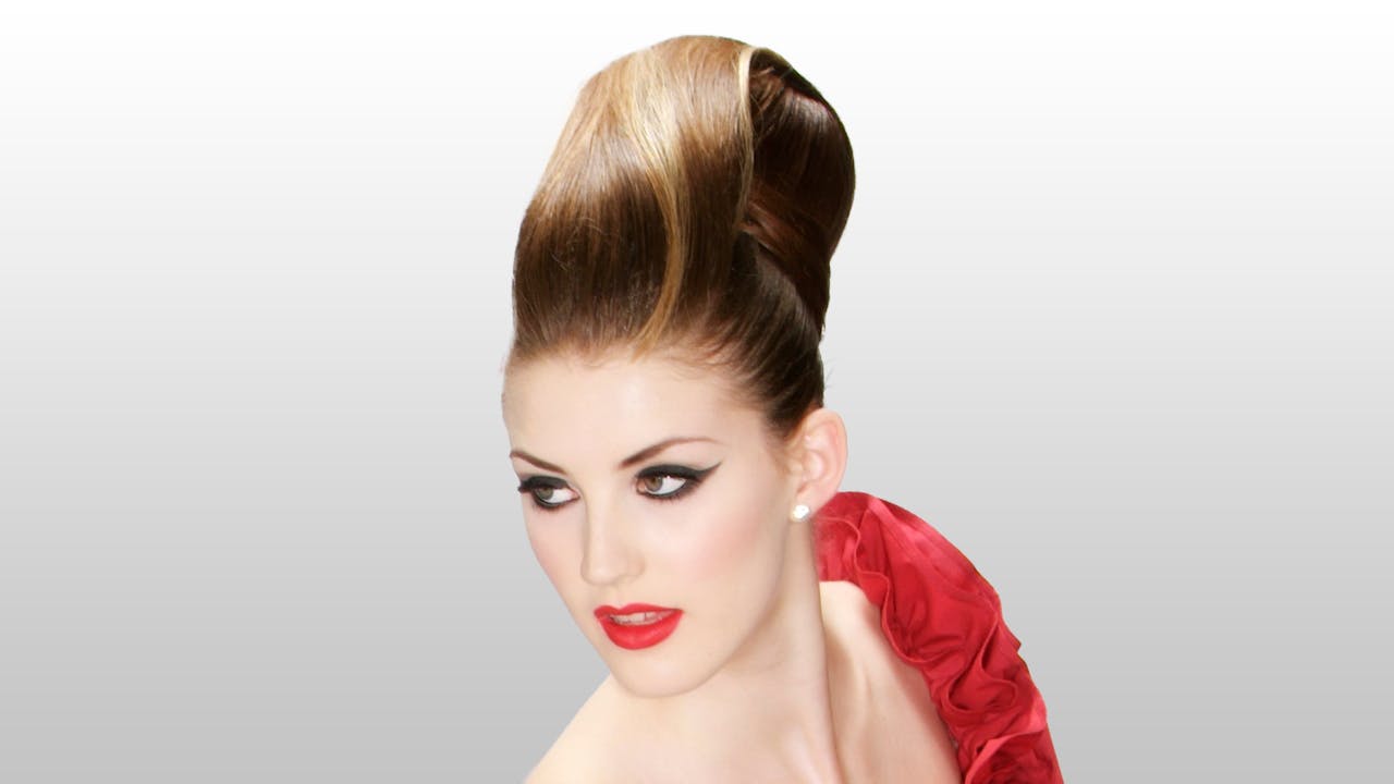 Elegant Curved Bouffant - BOUFFANTS - Access Long Hair with Patrick Cameron