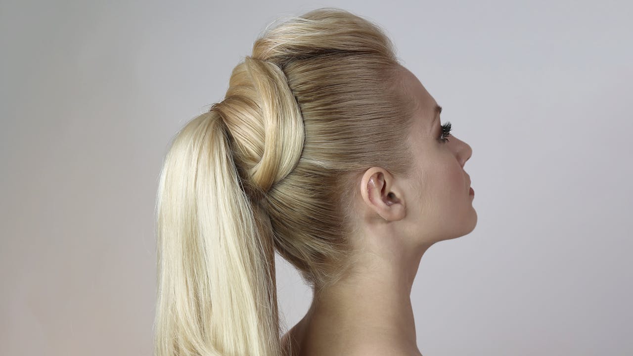 Easy Top Ponytail - HALF-UP HALF-DOWN - Access Long Hair with Patrick ...