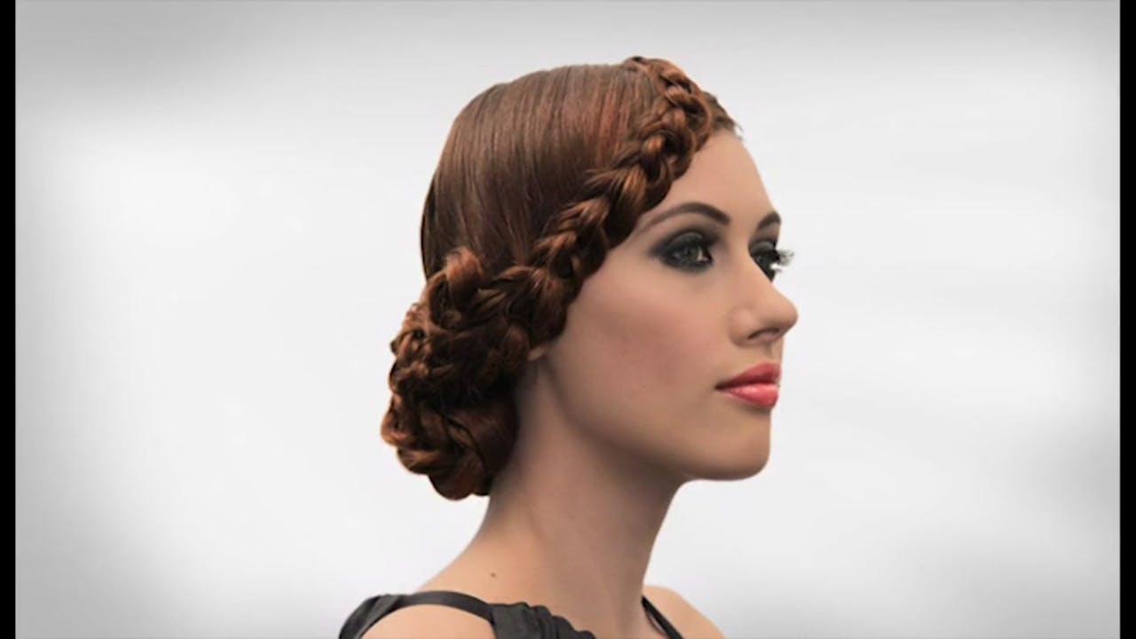 Asymmetric Braided Chignon - BRAIDS & TWISTS - Access Long Hair with ...