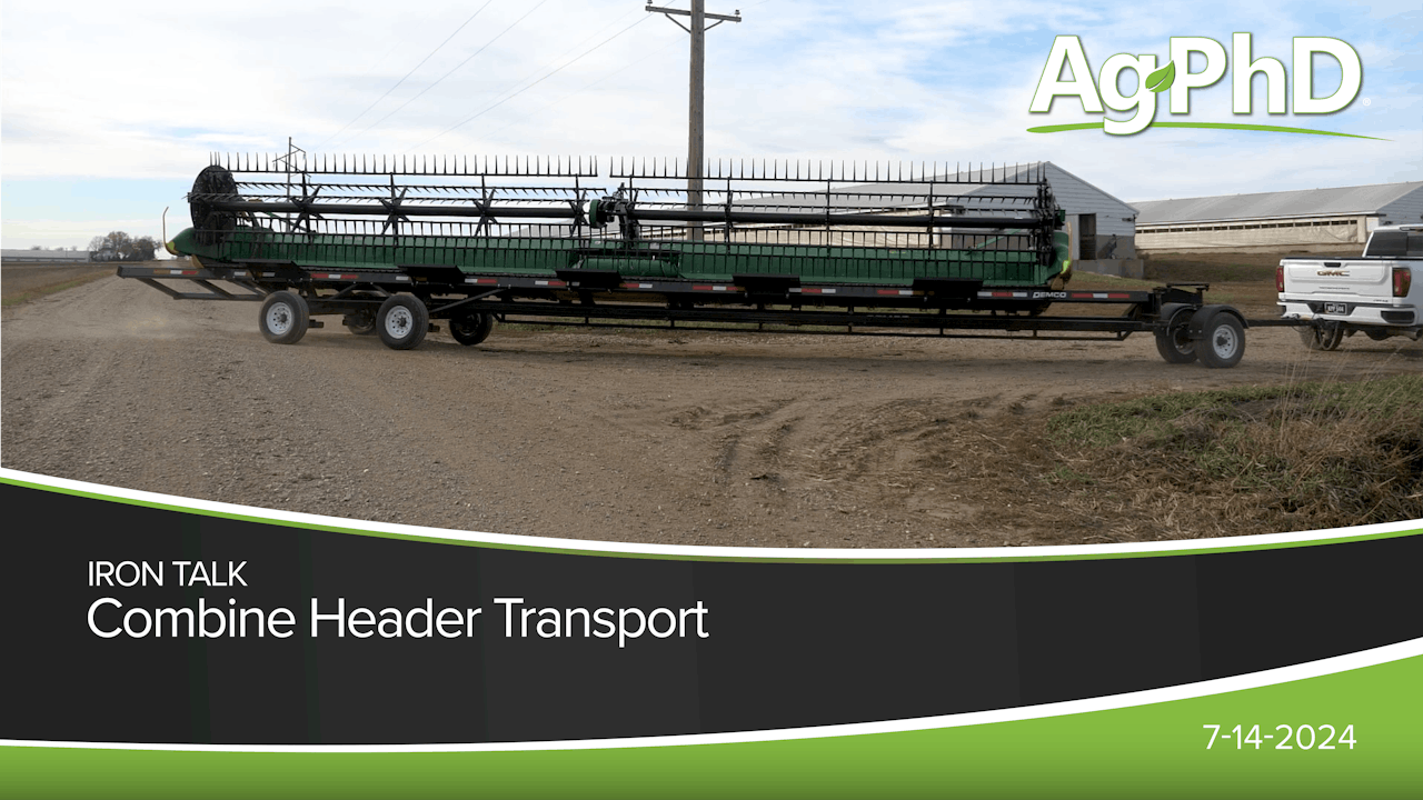 Combine Header Transport | Ag PhD - 2024 - AcresTV