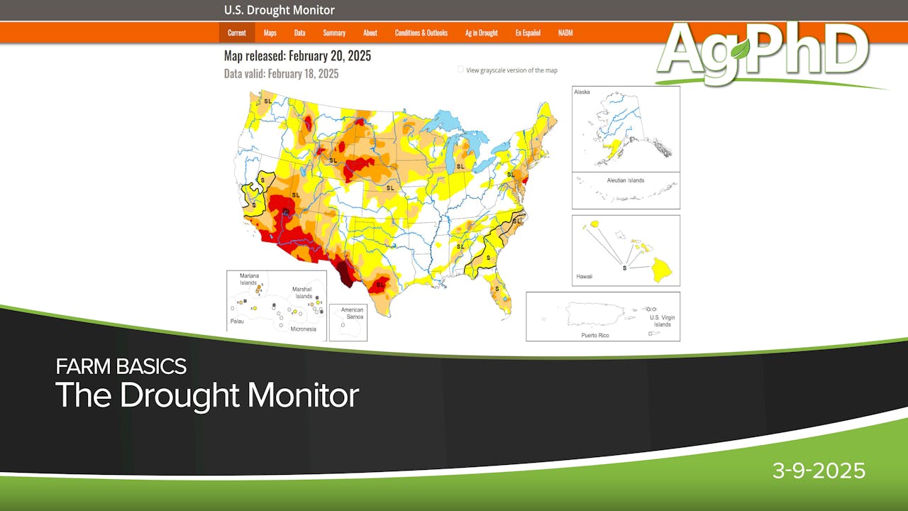 The Drought Monitor | Ag PhD - 2025 - AcresTV