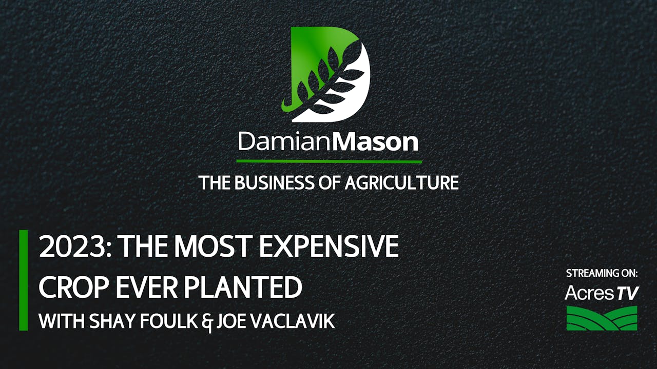 2023: The Most Expensive Crop Ever Planted | Damian Mason - Ag ...