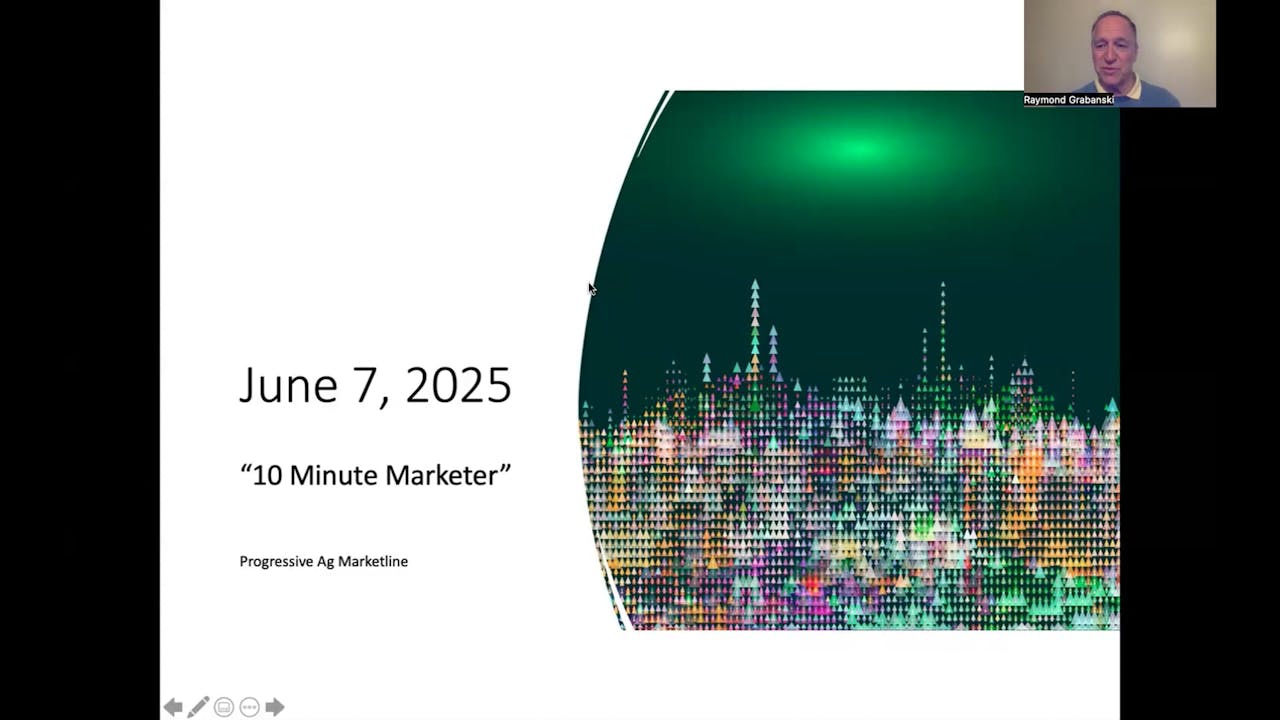 June 7, 2025 - Ag Market News | Progressive Ag - 10 Minute Marketer - AcresTV