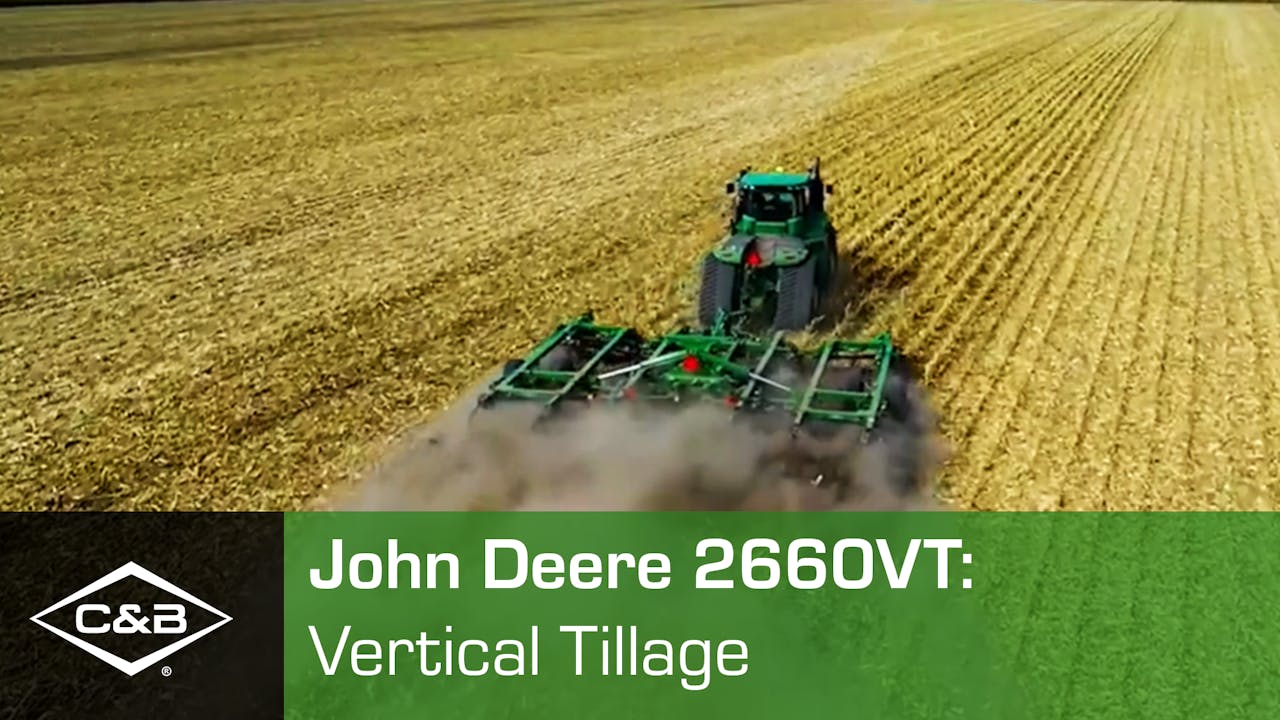John Deere 2660VT Vertical Tillage | C & B - AcresTV