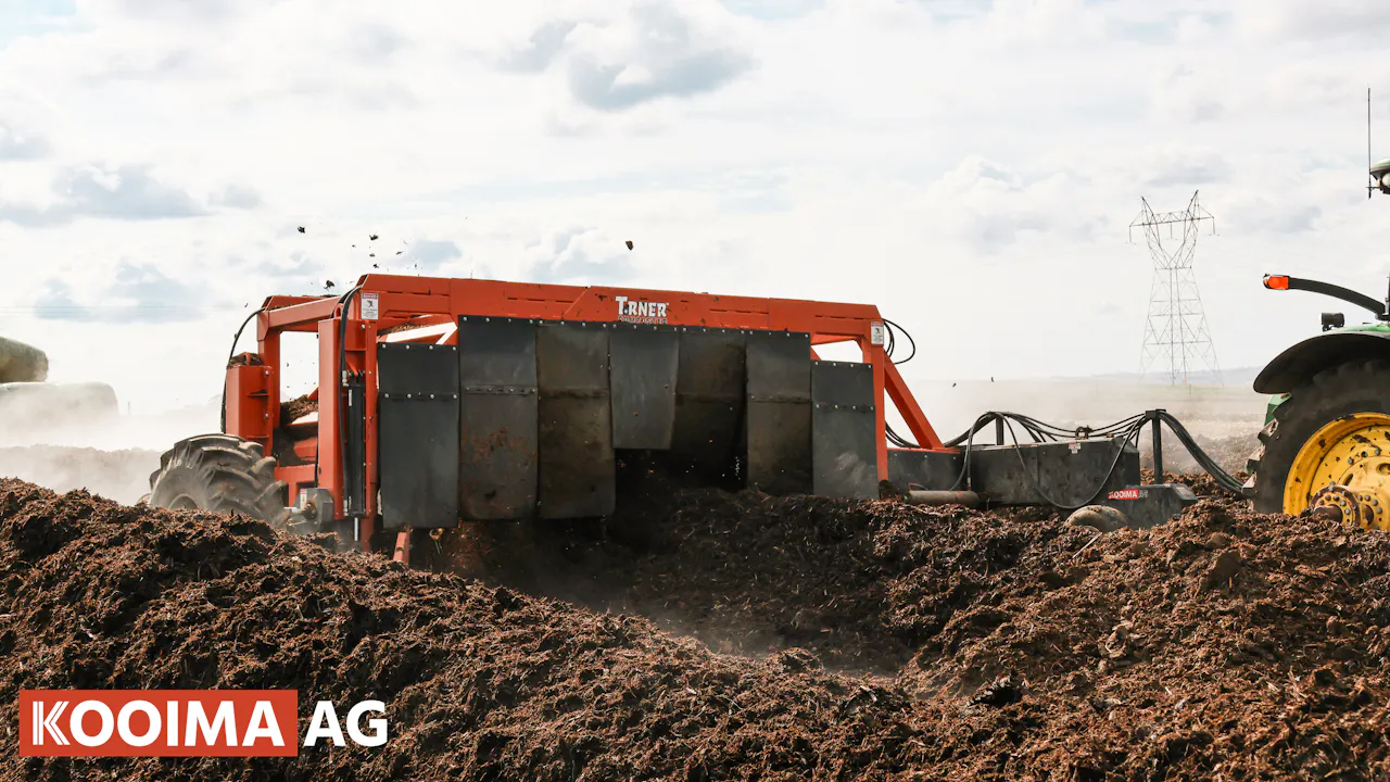 Tips for Turning a Row with the Kooima Ag Trner Composter | Kooima Ag ...