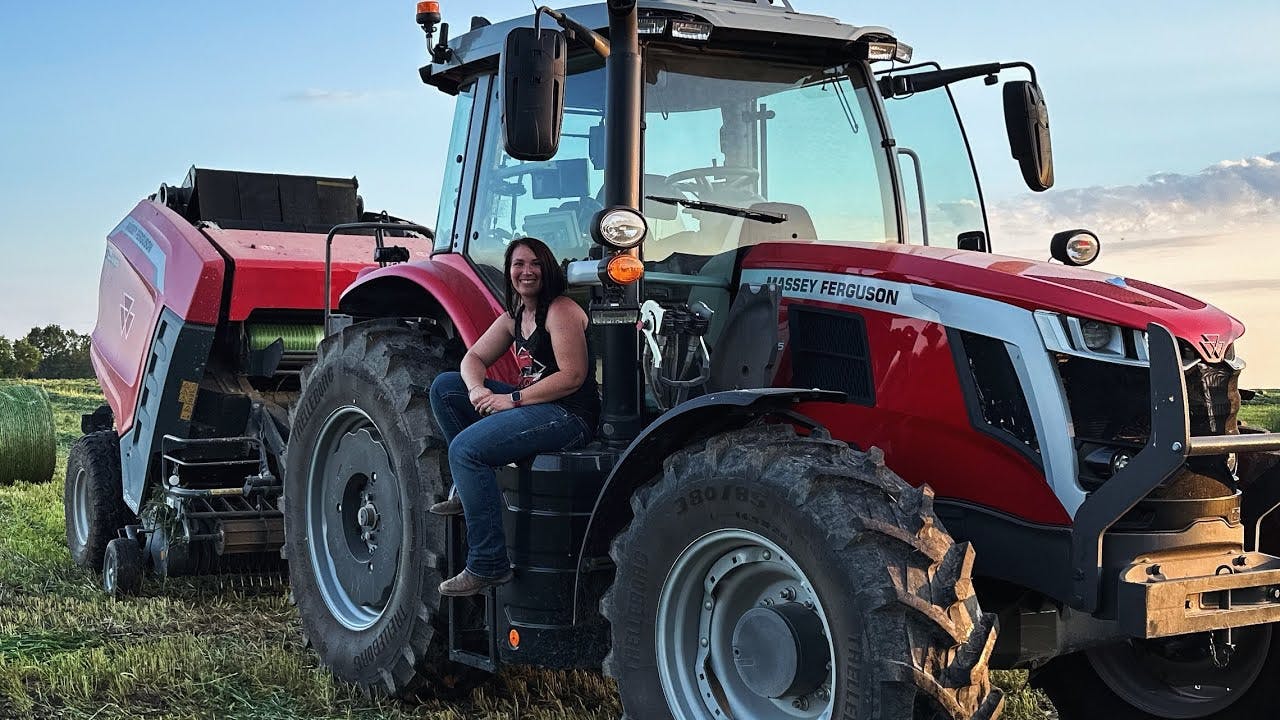 Lets Roll Some Oats | Wet Baling Tonnage | Chronicles of Kayla | Episode 8 - AcresTV