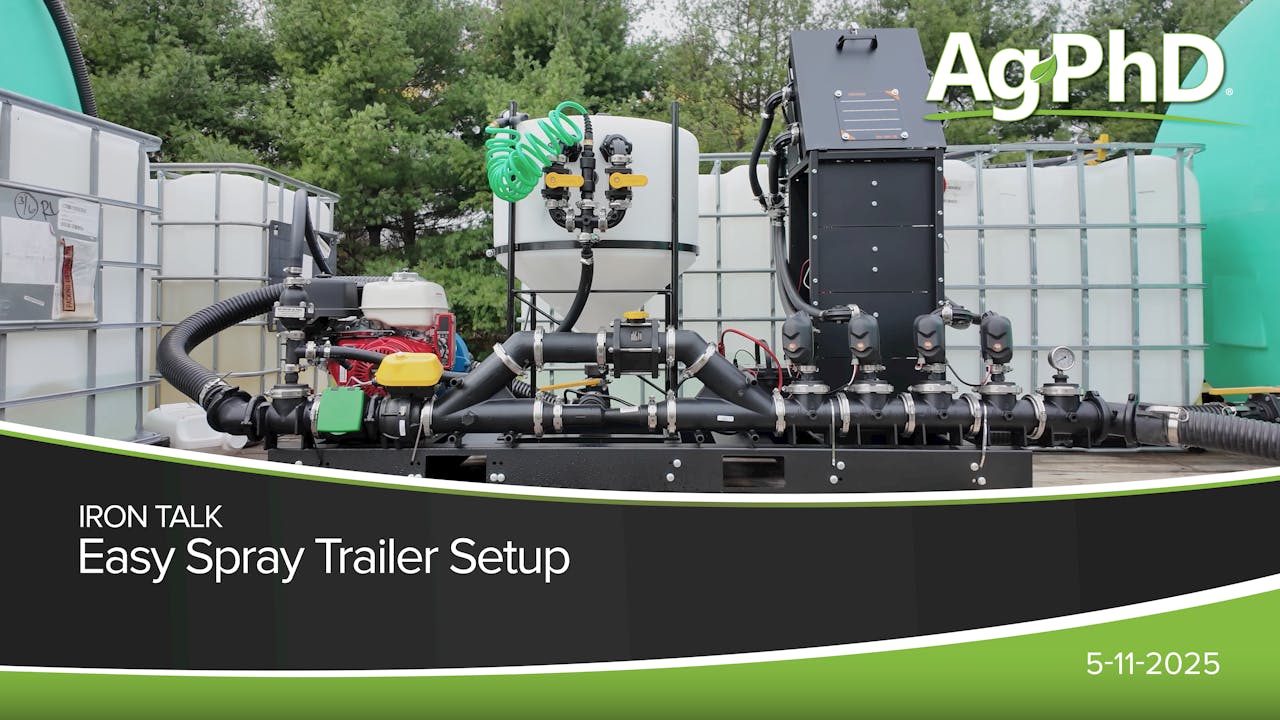 Easy Spray Trailer Setup | Ag PhD - 2025 - AcresTV