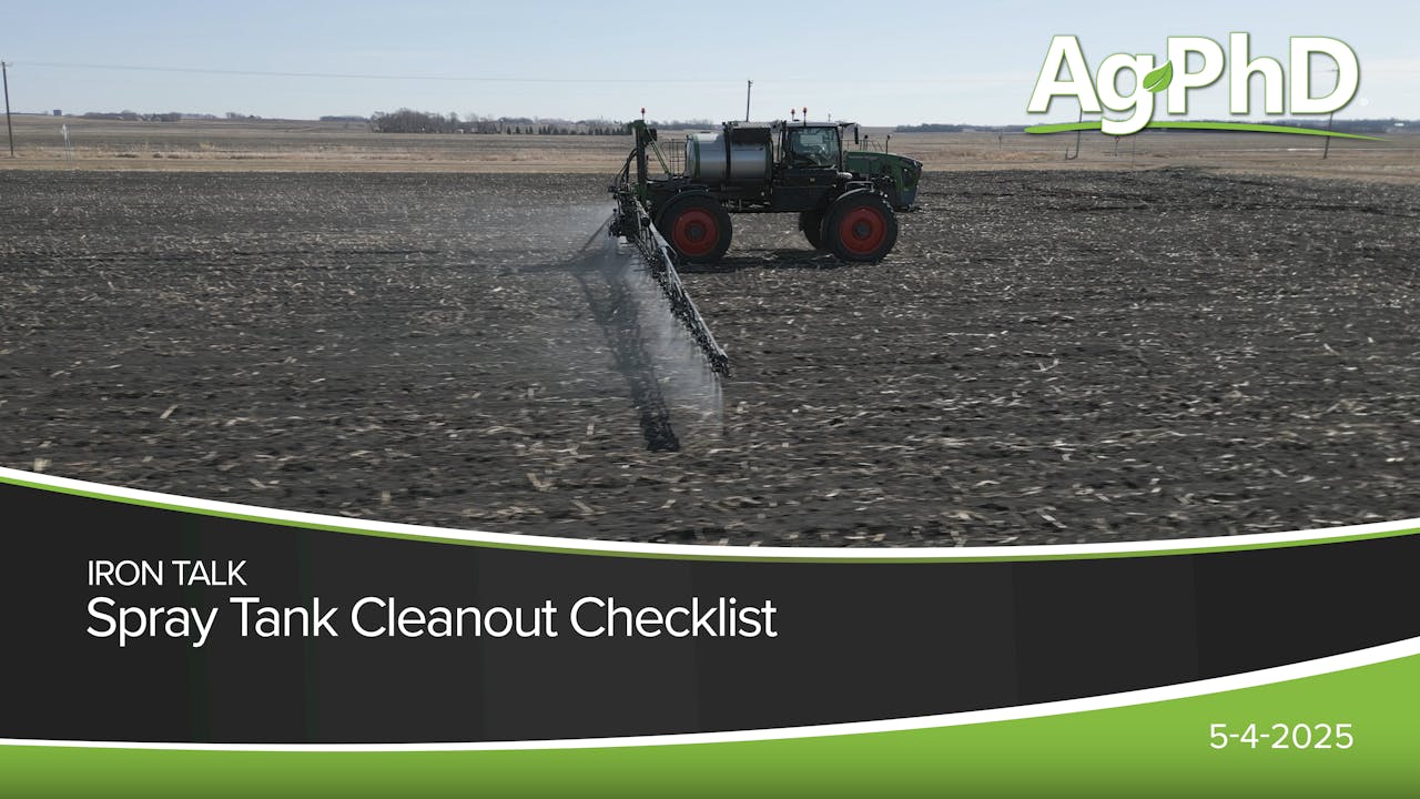 Spray Tank Cleanout Checklist | Ag PhD - 2025 - AcresTV