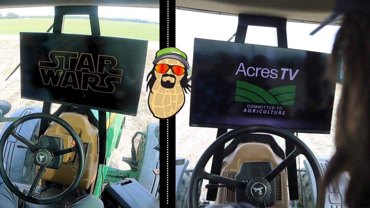 Watching Star Wars and AcresTV in Our Tractor | Randy the Farmer - Ag Entertainment - AcresTV