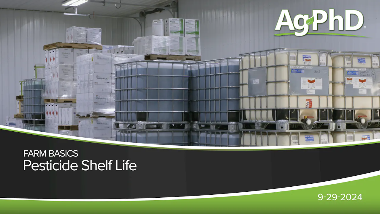 Pesticide Shelf Life | Ag PhD - 2024 - AcresTV
