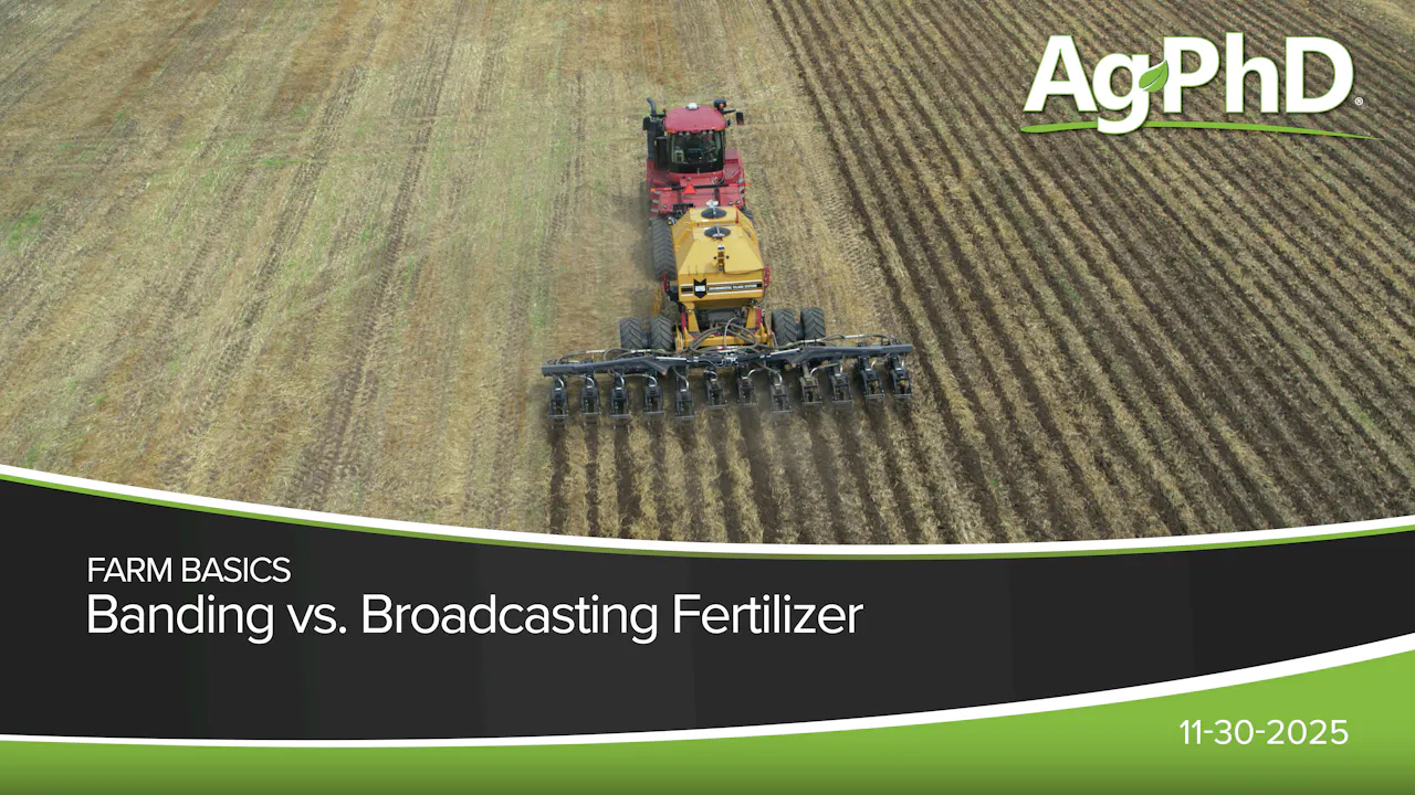 Banding vs Broadcasting Fertilizer | Ag PhD - 2025 - AcresTV