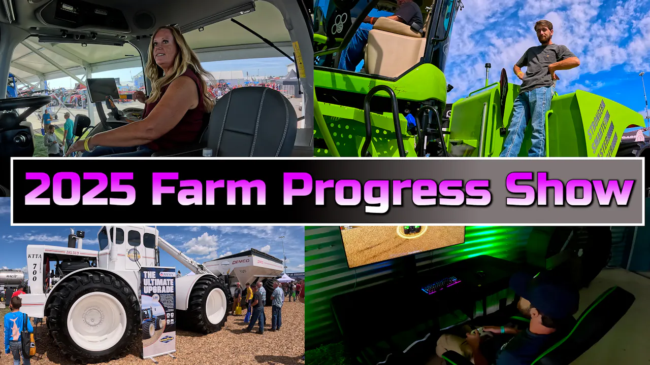 Big Equipment, Podcasts, Tractor Racing! 2025 Farm Progress Show ...