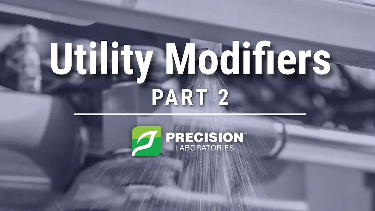 Utility Modifiers Part 2 | Precision Laboratories - Precision ...