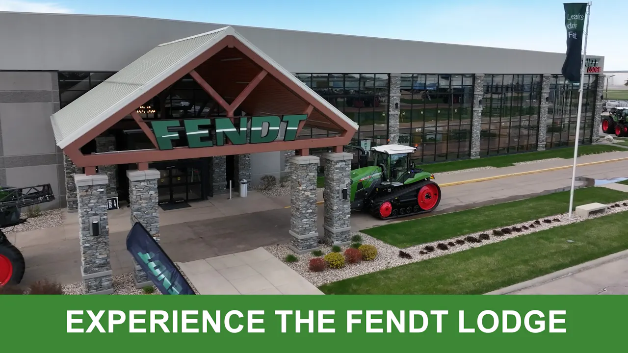 Experience The Fendt Lodge - Equipment & Tools - AcresTV
