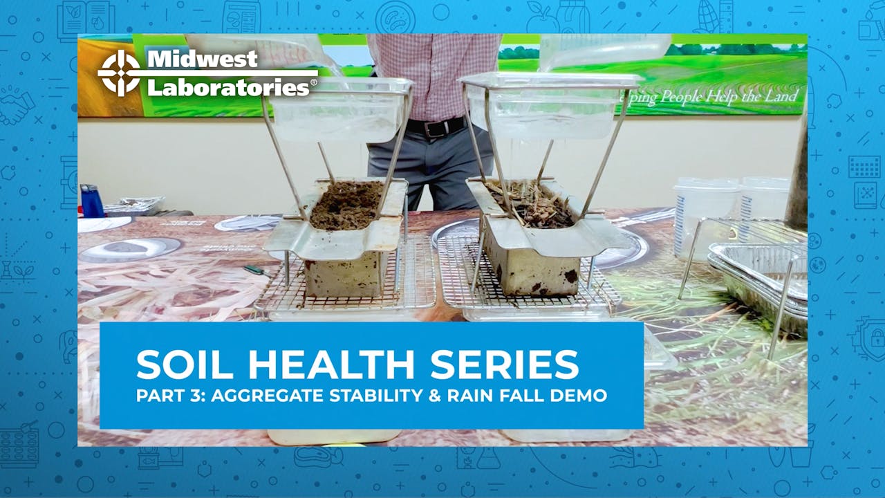 Soil Health Series - Aggregate Stability & Rain Fall Demo | Midwest ...