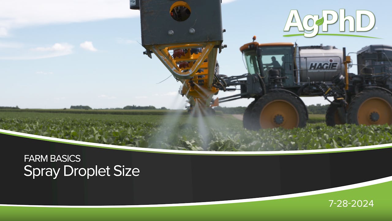 Spray Droplet Size | Ag PhD - 2024 - AcresTV