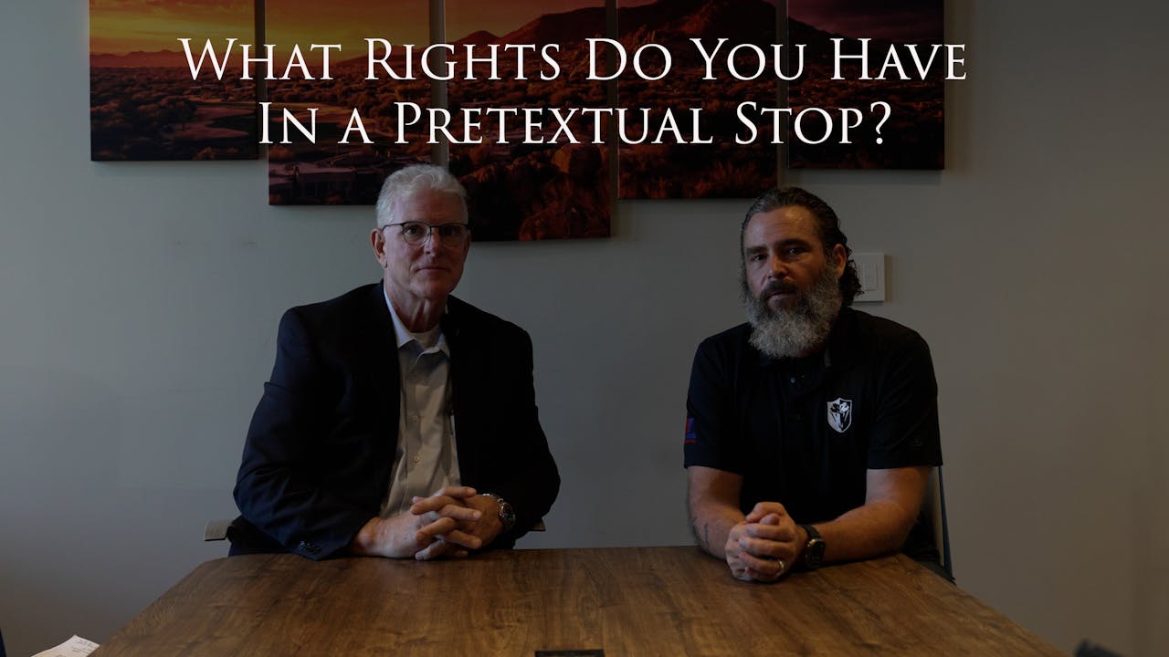 What Rights Do You Have In A Pretextual Stop? A John And Tim Analysis ...