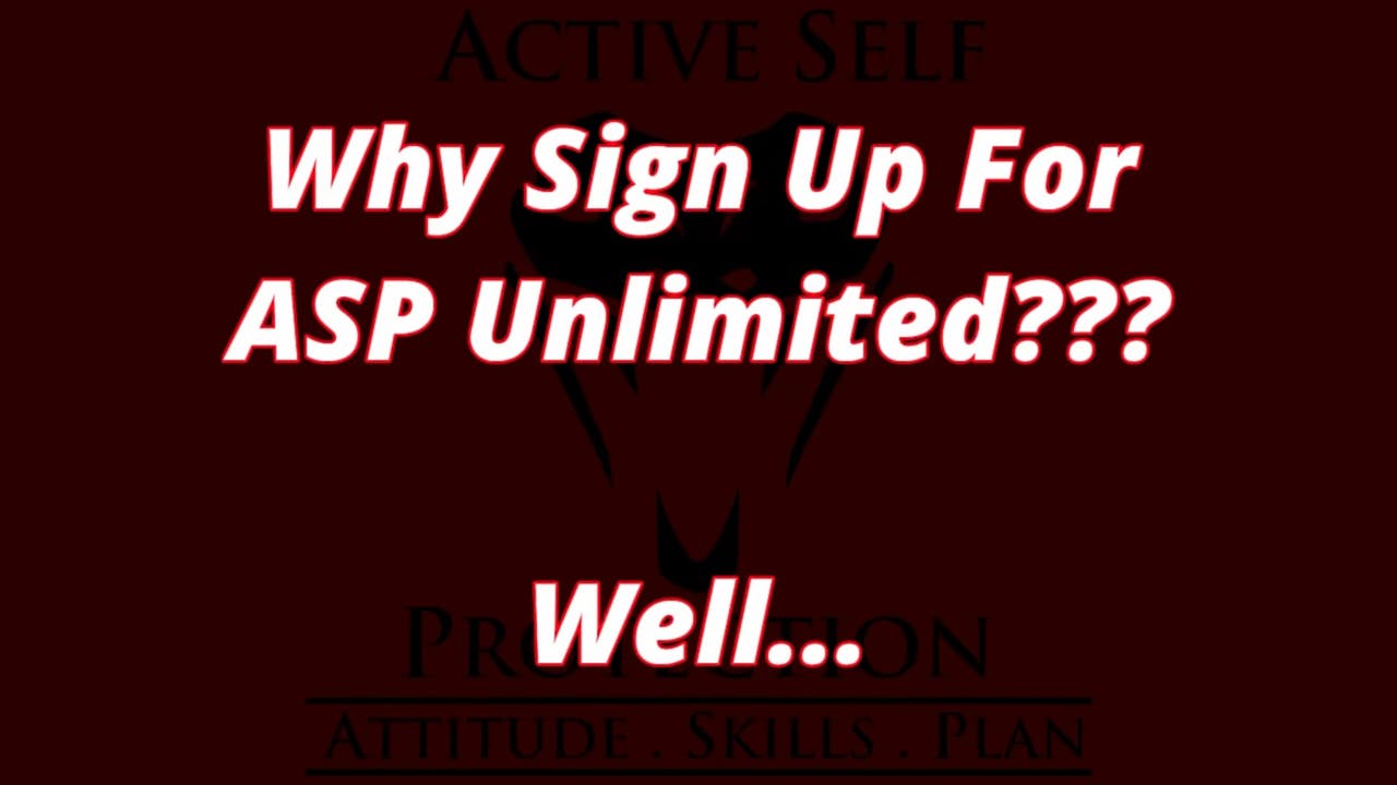 ASP Unlimited Tour - Active Self Protection