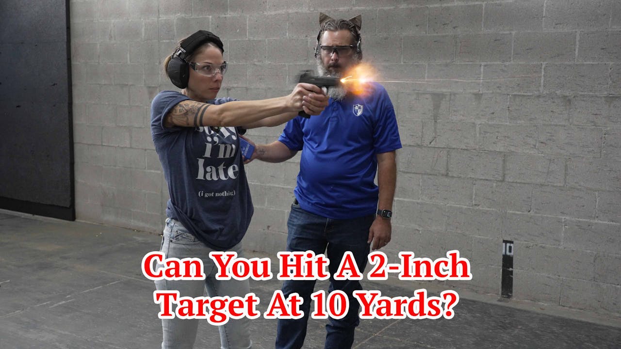 Can You Hit A 2-Inch Target At 10 Yards? - Active Self Protection