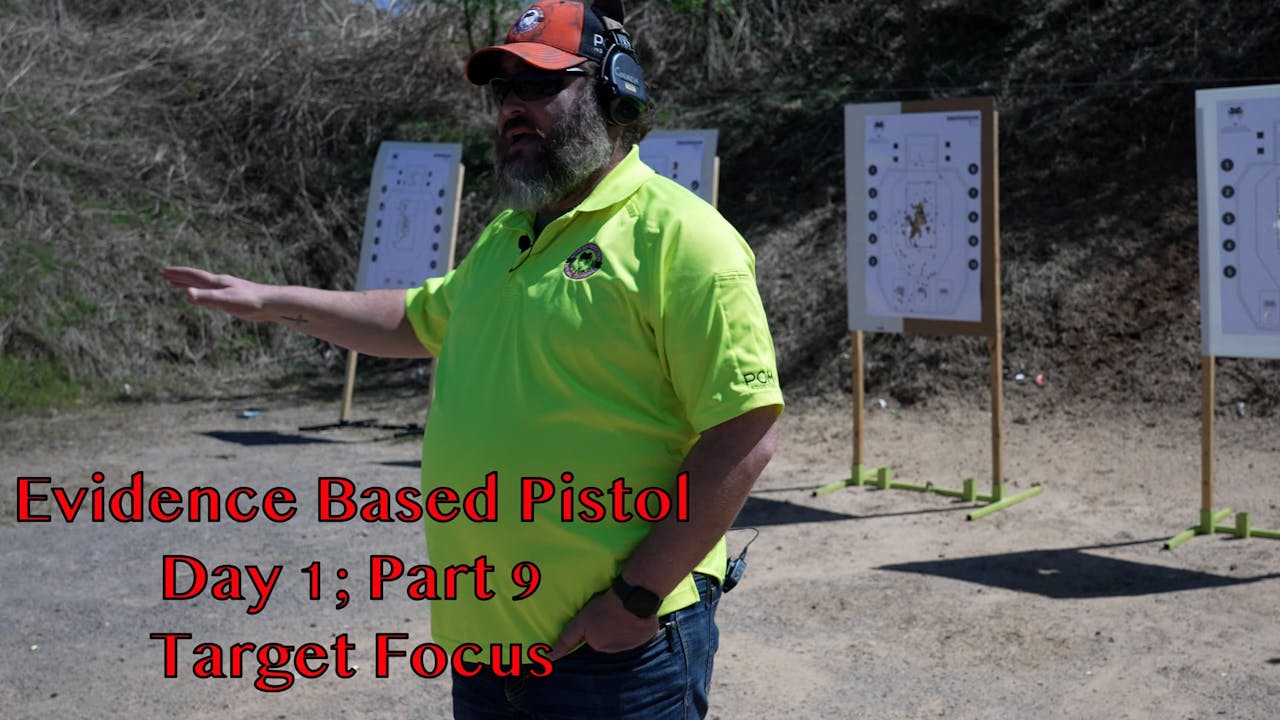 Evidence Based Pistol Day One; Part 9 - Active Self Protection