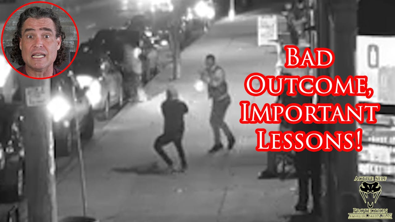 Robber Gets The Drop On Armed Defender - Active Self Protection