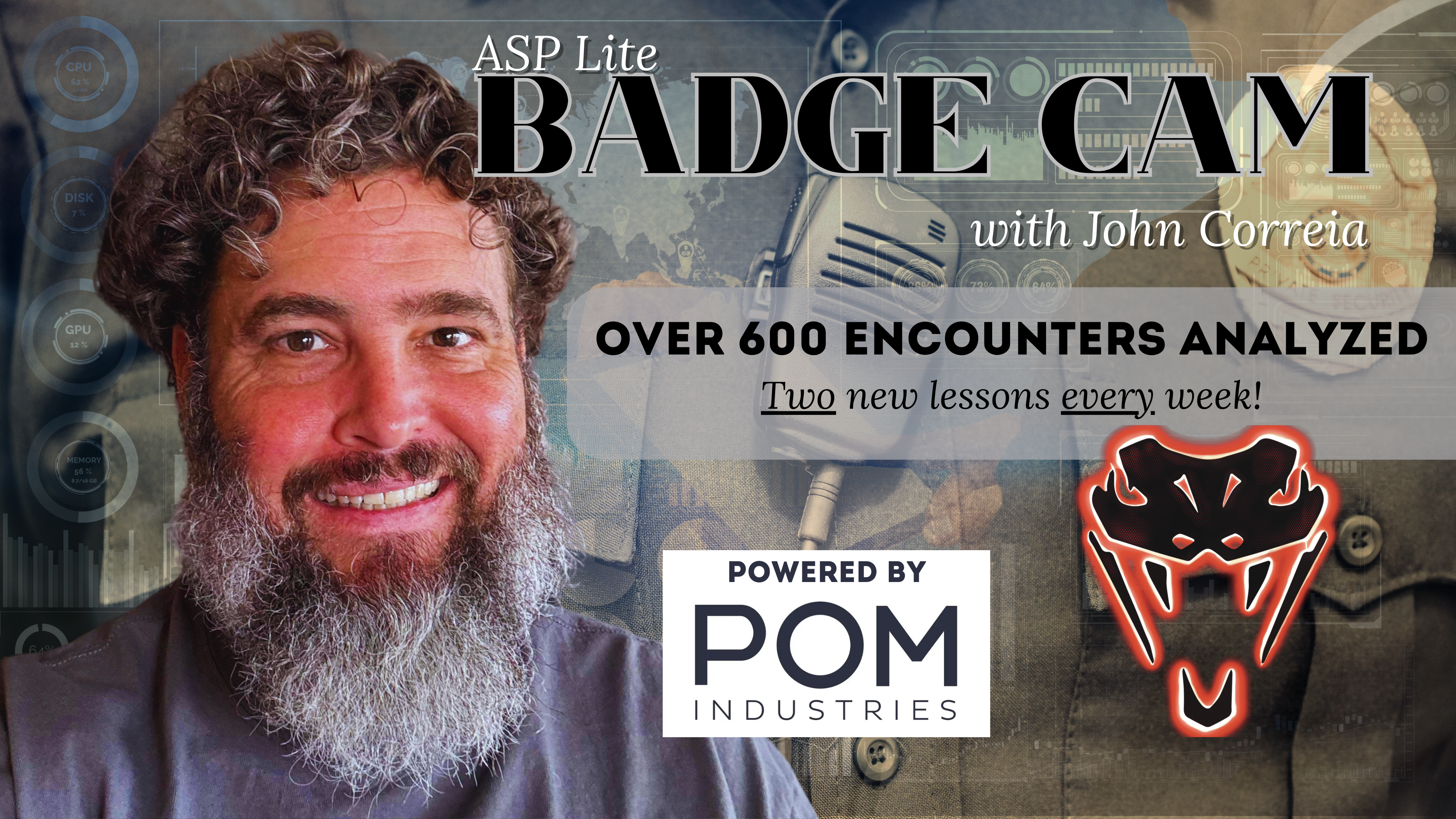 ASP Lite Badge Cam Lessons - Active Self Protection
