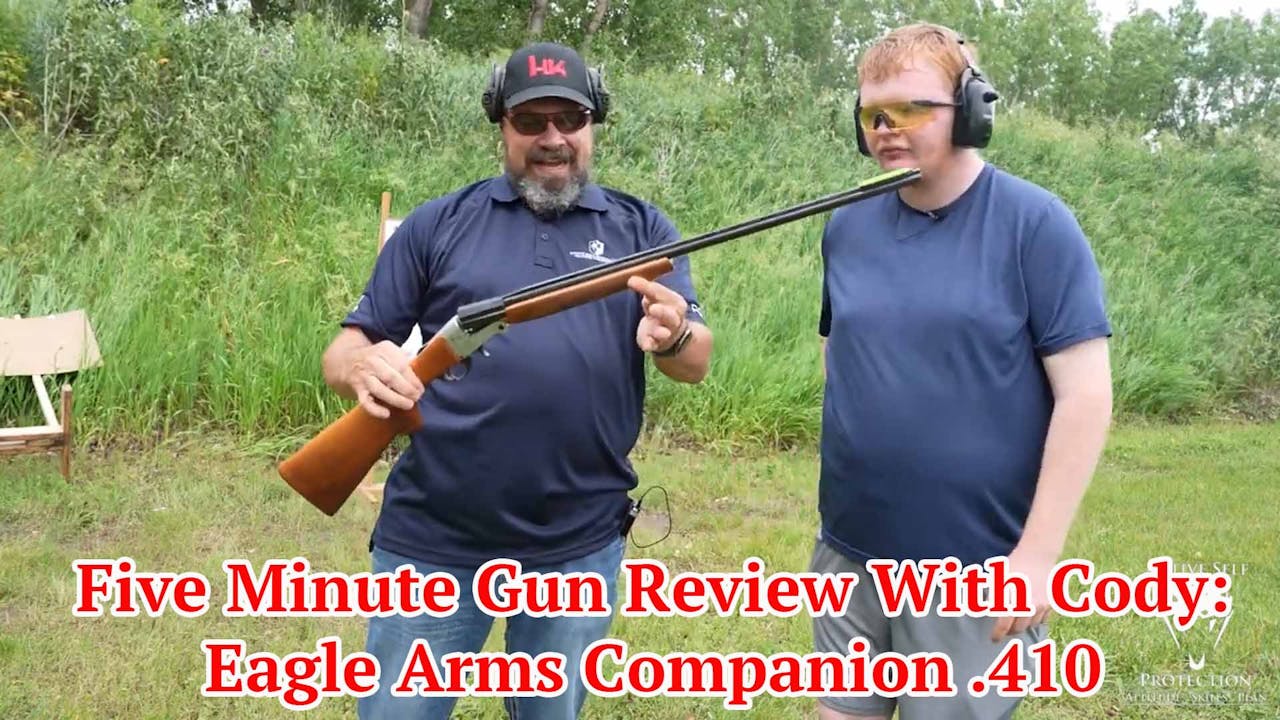 Five Minute Gun Review With Cody Eagle Arms Companion .410 - Active Self Protection