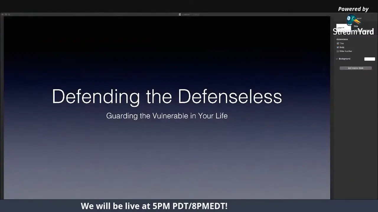 Online Seminar: Defending the Defenseless (w/ ASP CEO Stephannie ...