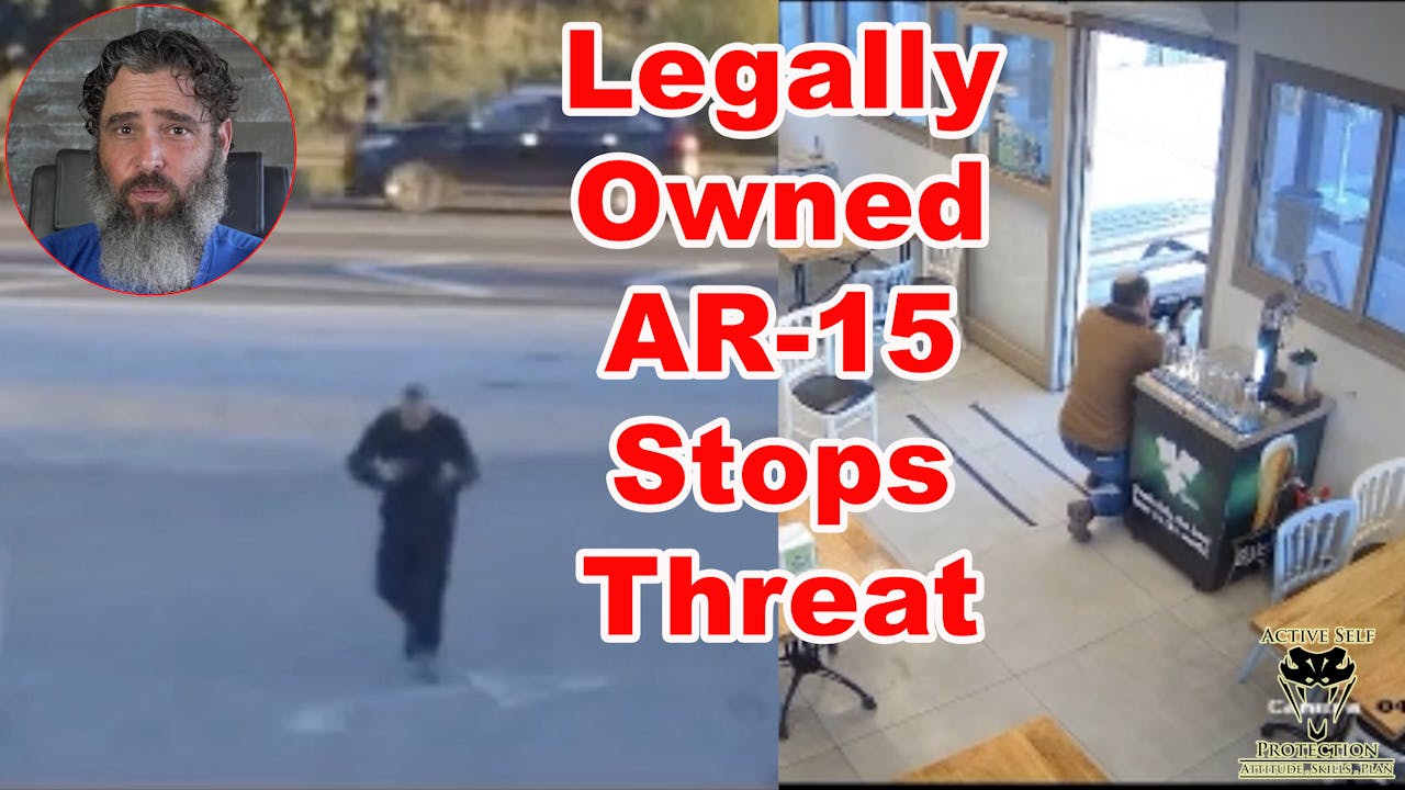 Shop Owner Steps In to Stop Active Killer - Active Self Protection