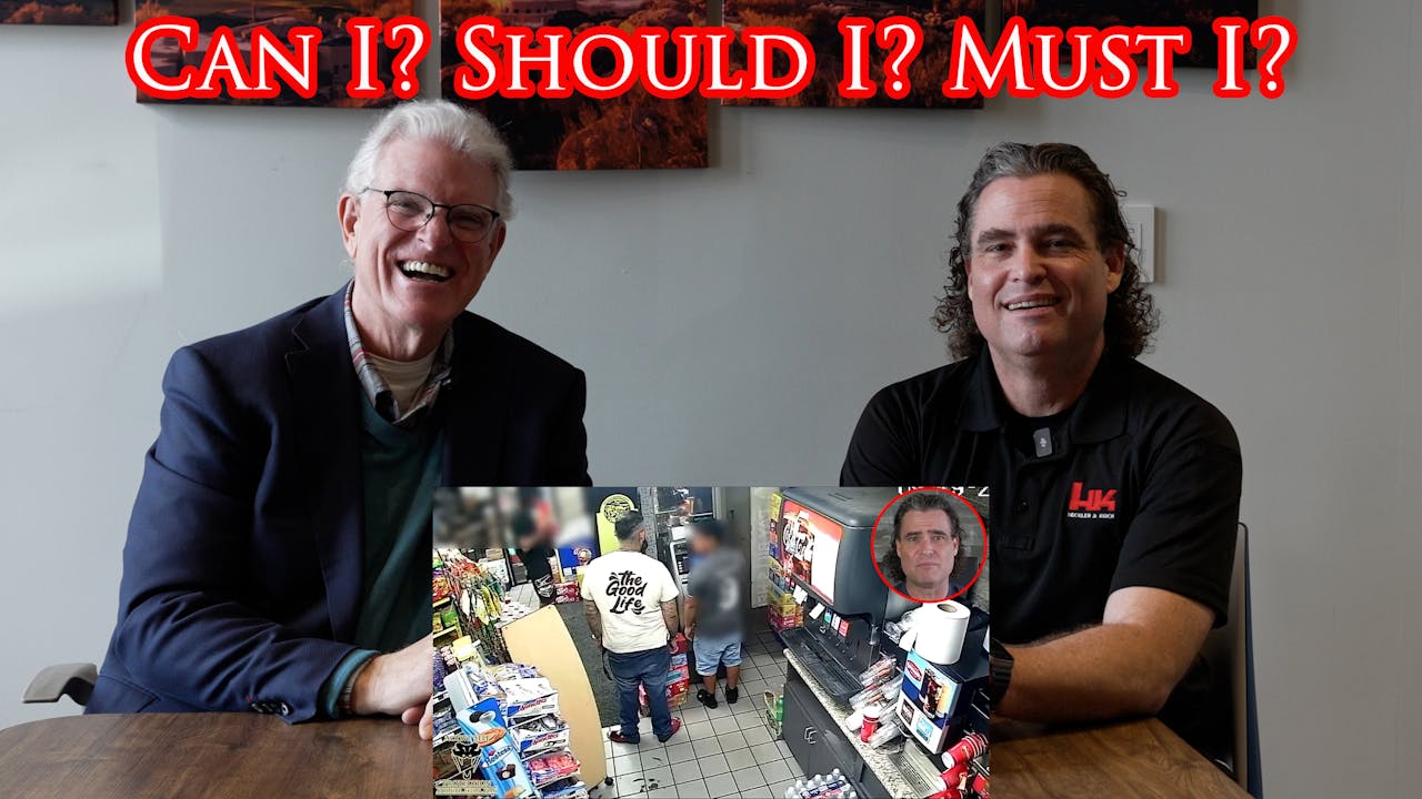 Should I Shoot A Robber Who Has Threatened Me With A Gun And Holstered ...