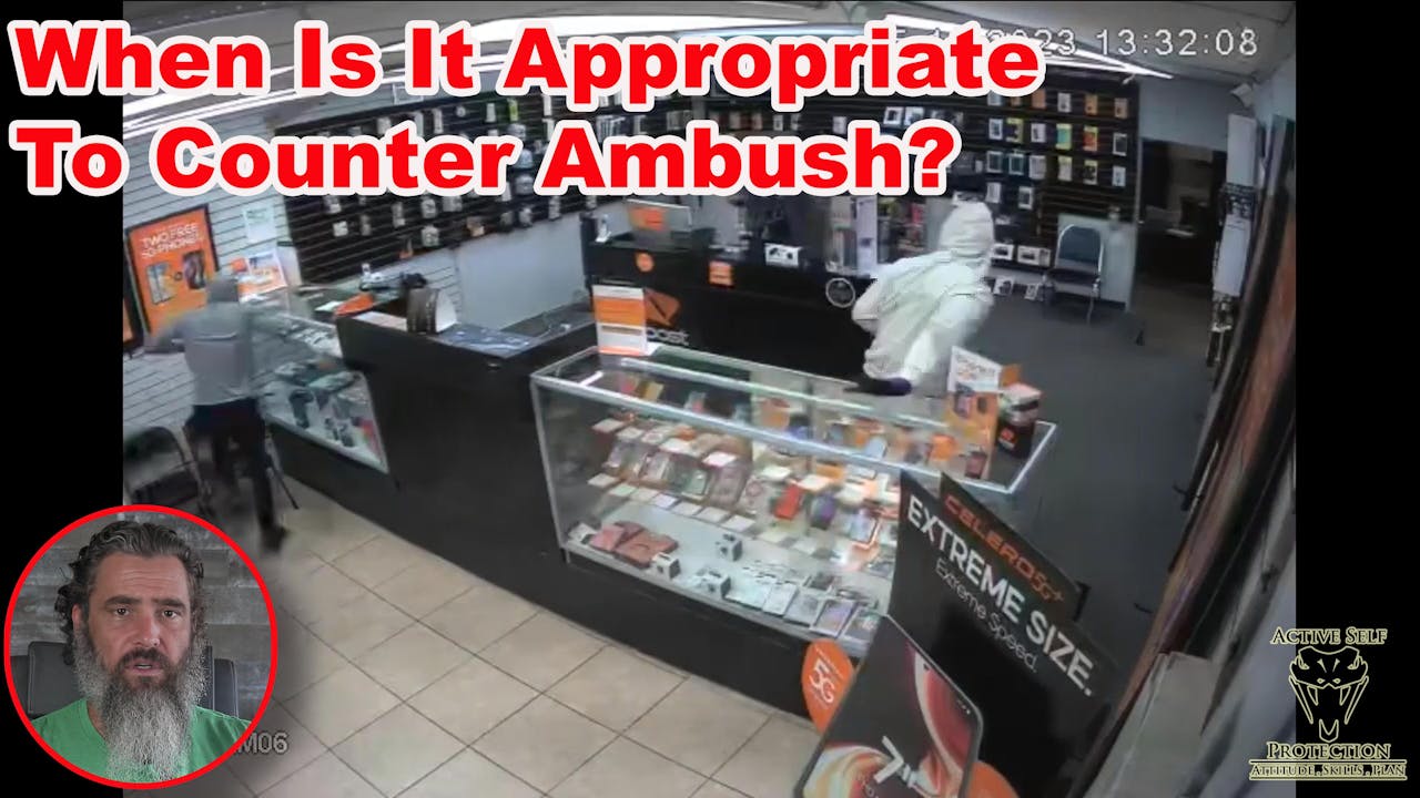 When Should You Counter Ambush? - Active Self Protection