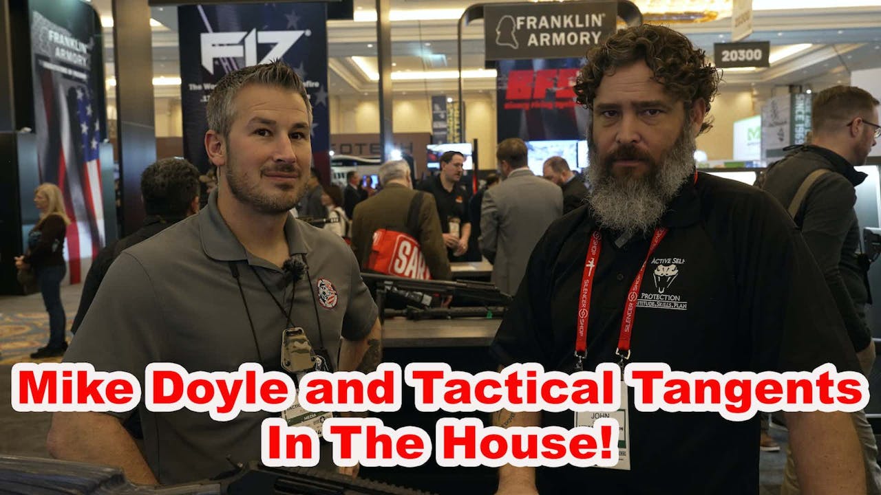 Shot Show 2024, Mike Doyle And Tactical Tangents - Active Self Protection