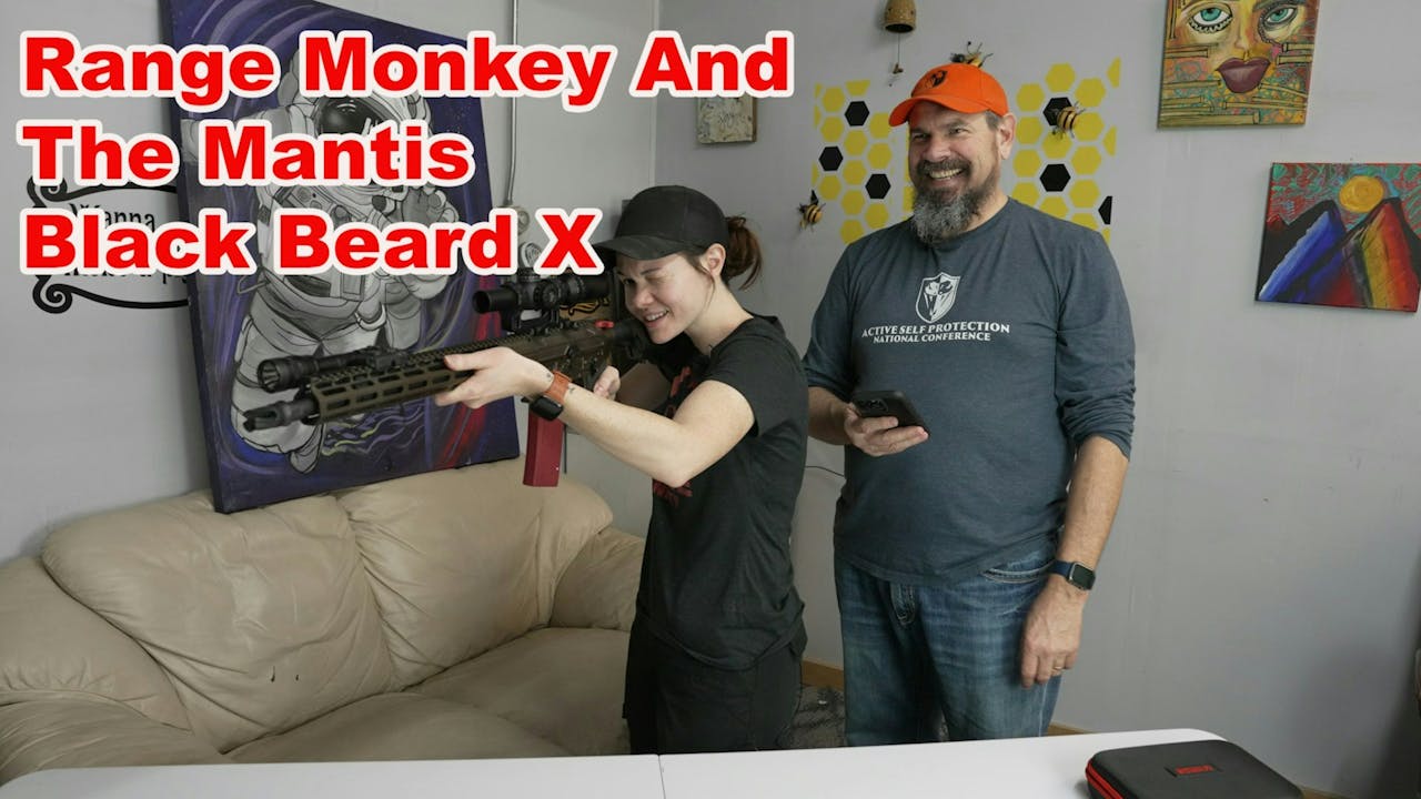 Using The Mantis Black Beard X - Active Self Protection