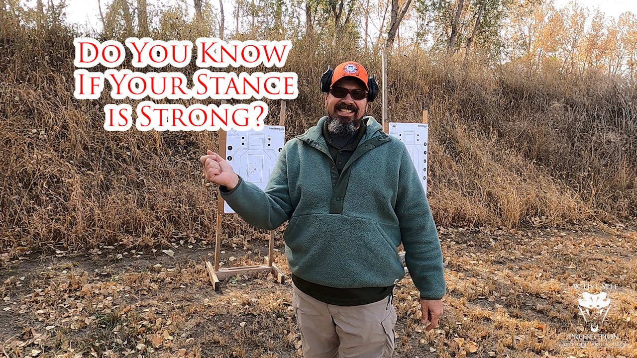 How To Work On Your Stance - Active Self Protection