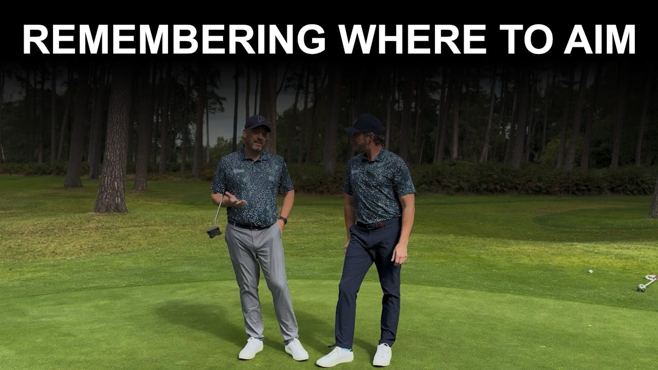 On Request: Remembering Where to Aim - Member Requests - AimPoint Golf ...