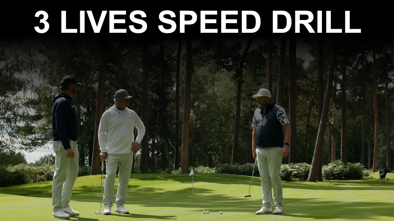 Drill: 3 Lives Speed Drill - AimPoint Golf Videos