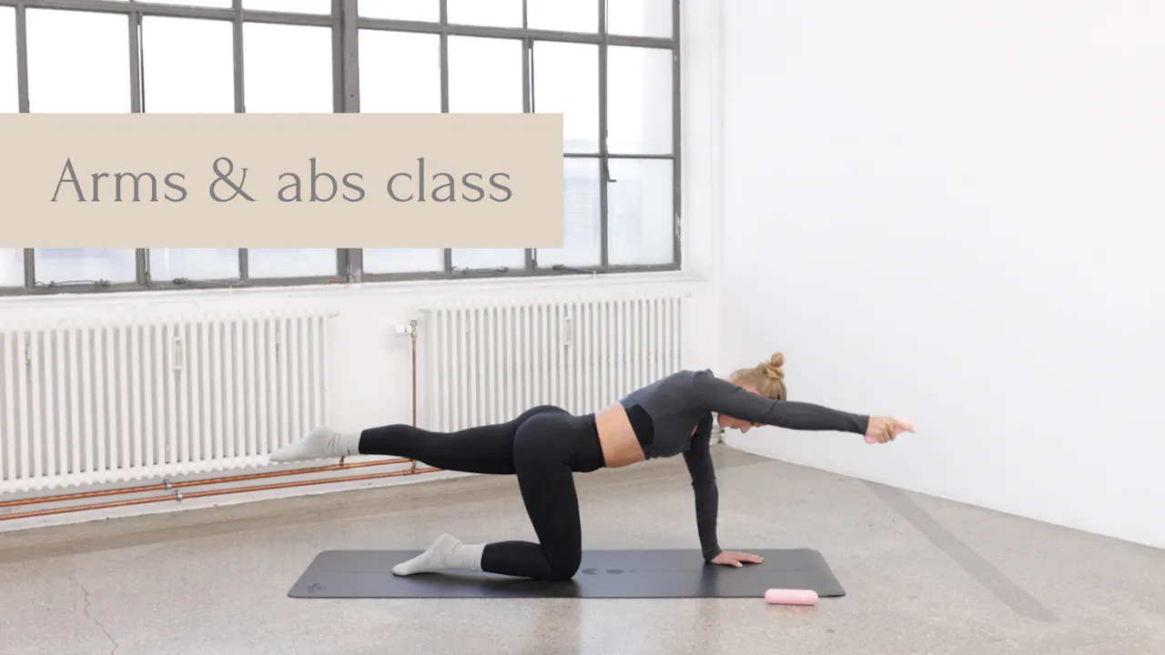 Strong arms & abs class | 20 Minutes - Core Classes - Align by Blume