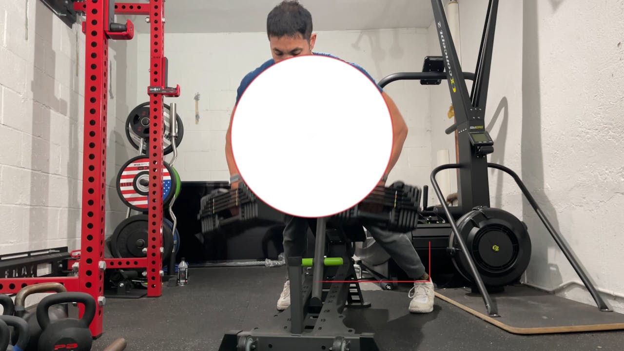 Incline Row Triple Drop - Eb & Swole - All Out Studio