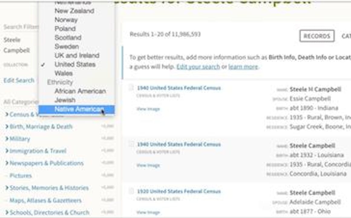 Searching Collections on Ancestry - Ancestry Academy