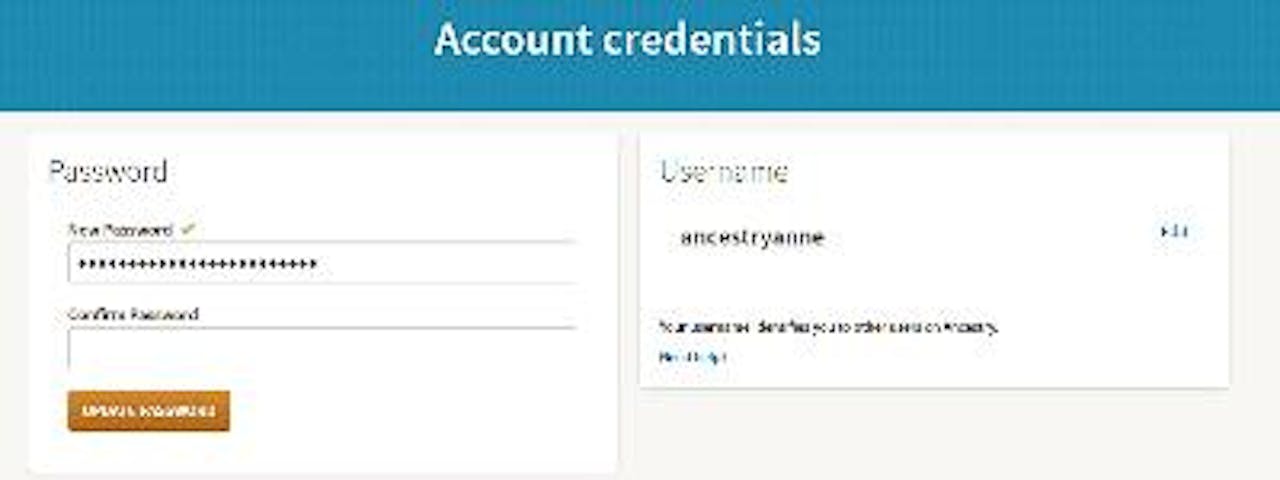 How To Update Your Password Or Username - 5 Minute Finds - Ancestry Academy