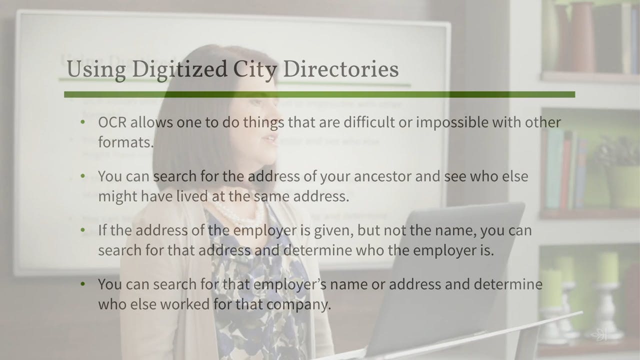Using Digitized City Directories - The City Directory: Your Guide to ...