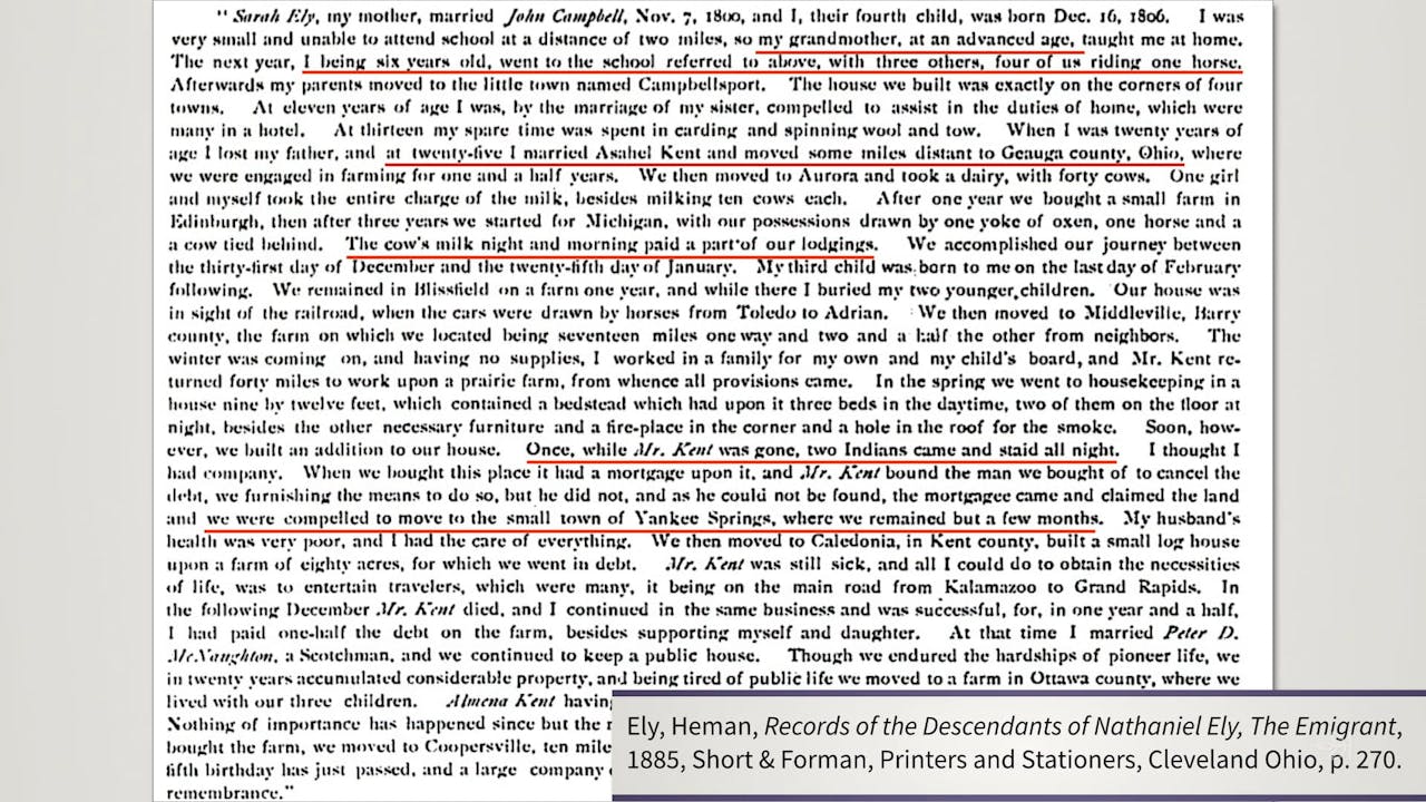 Creating a Family History From Your Timeline - Ancestry Academy