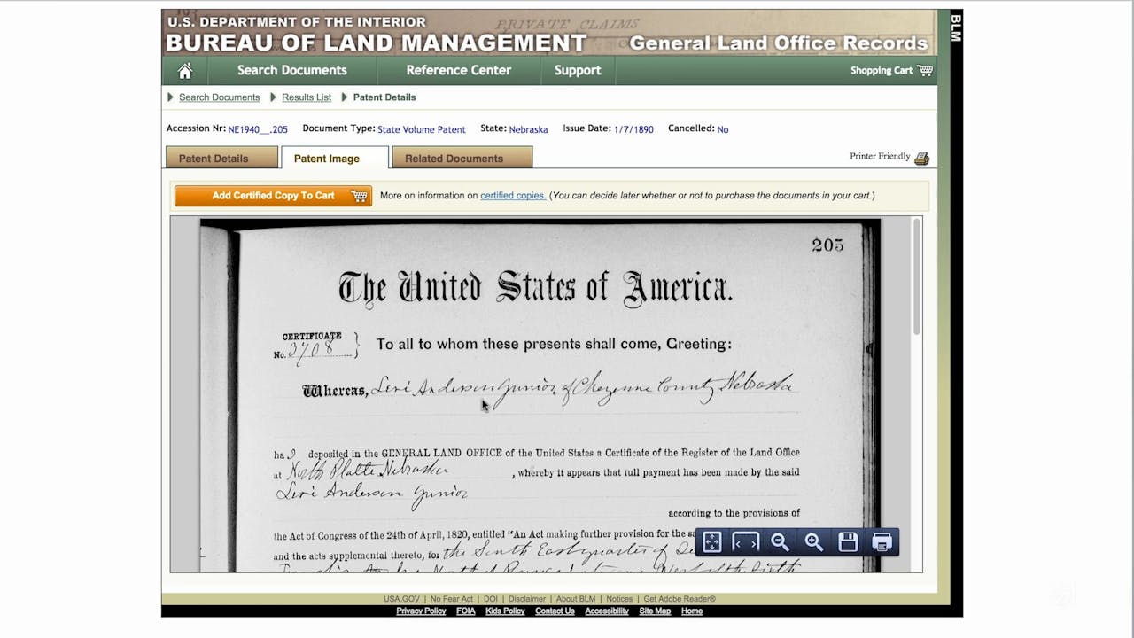 Finding Homestead Records - Ancestry Academy