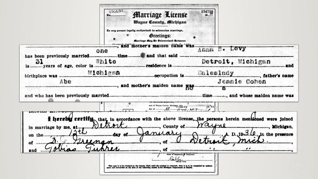 Vital Records: Marriages - Michigan Ancestors: Family History in the ...