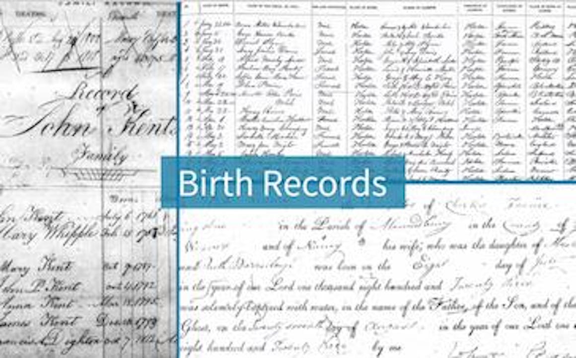 Vital Records - Births - Ancestry Academy