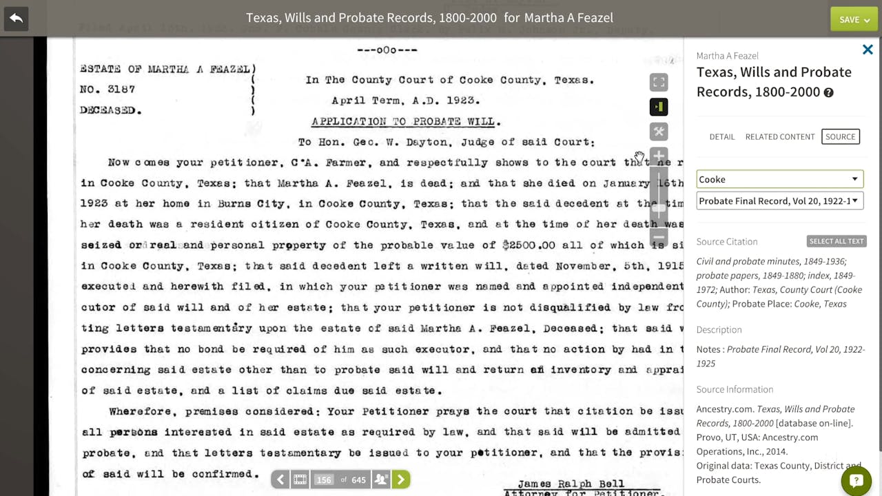 Viewing The Images - Navigating Wills and Probates on Ancestry ...