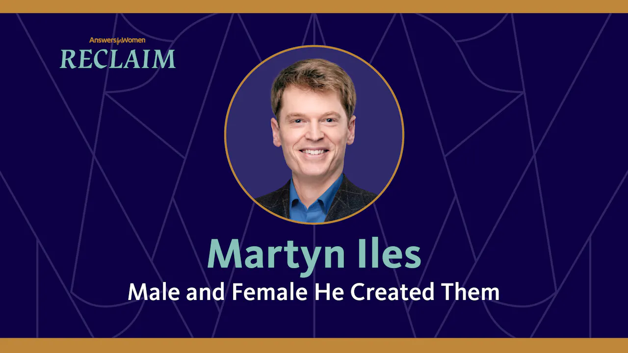 Martyn Iles: Male and Female He Created Them - Answers for Women ...